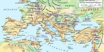 Rím mapy - Mapy Ríma (Lazio - Taliansko)